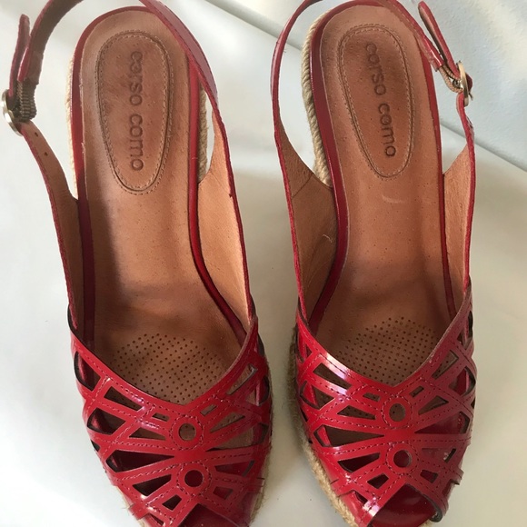 Corso Como | Shoes | Corso Como Genuine Leather Platform Shoes | Poshmark